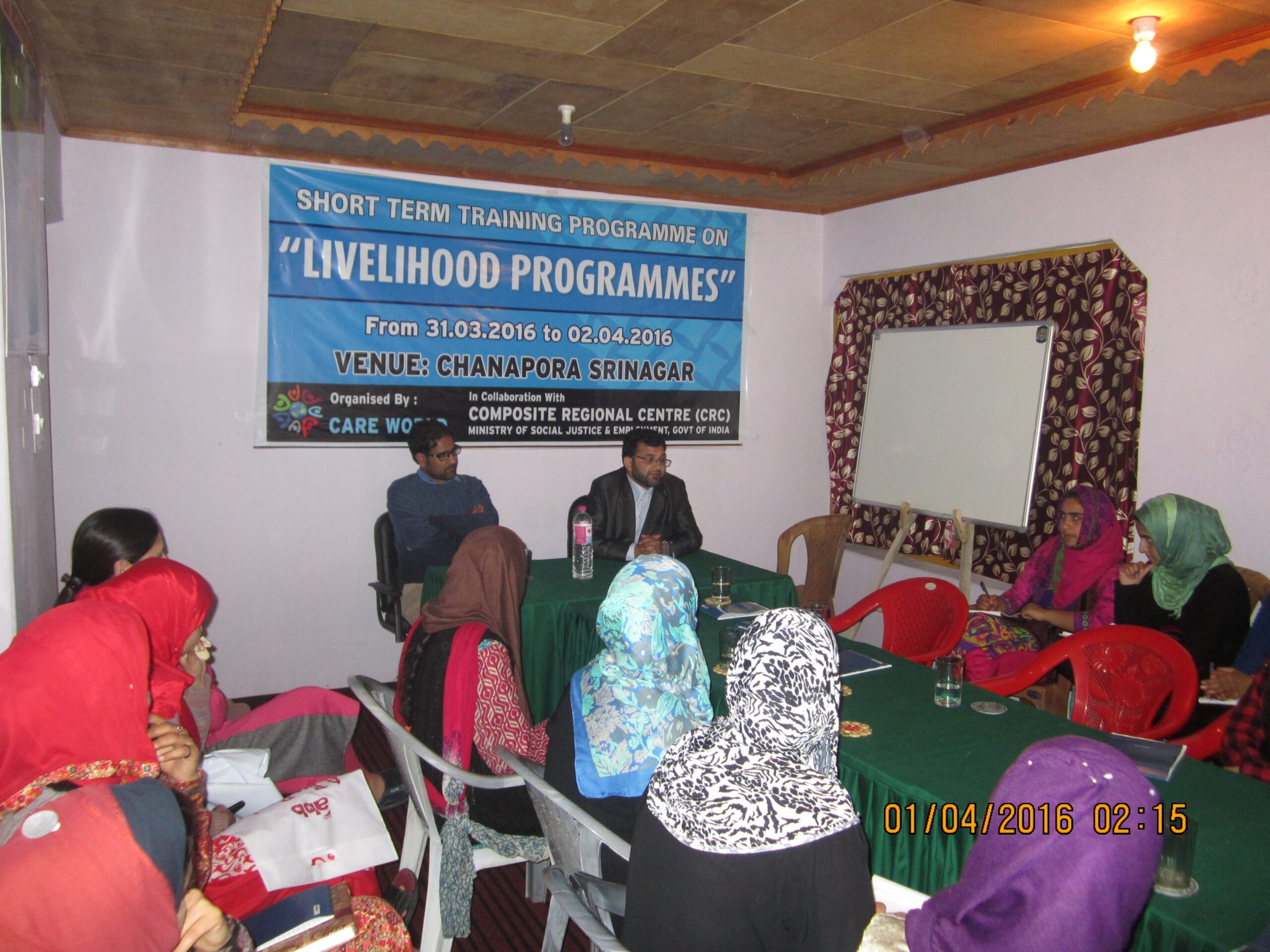 Short Term Programme on Livelihood Programmes - Care World